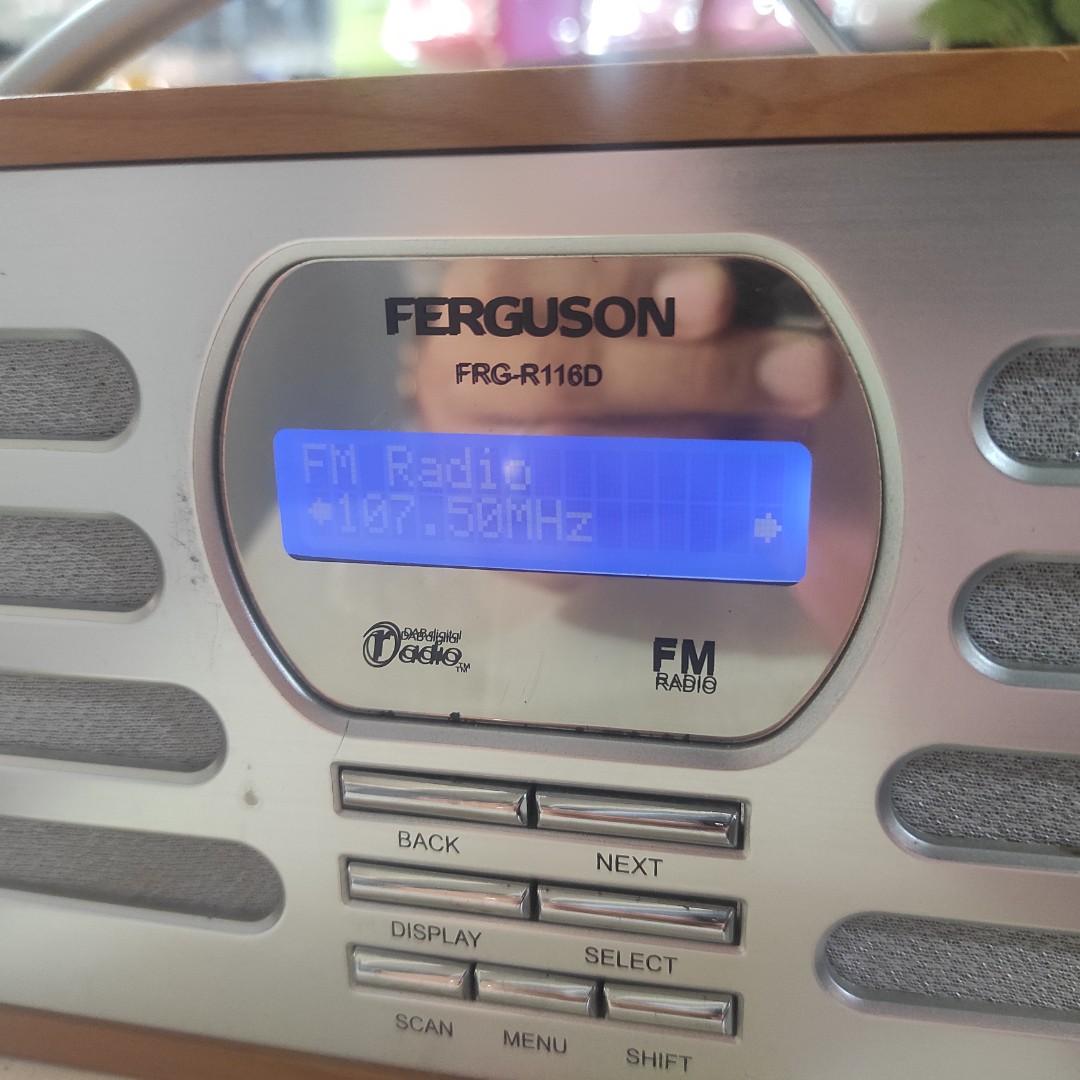 Ferguson FRG-R116D FM /DAB aesthetic radio @ 1200, Audio, Other Audio ...
