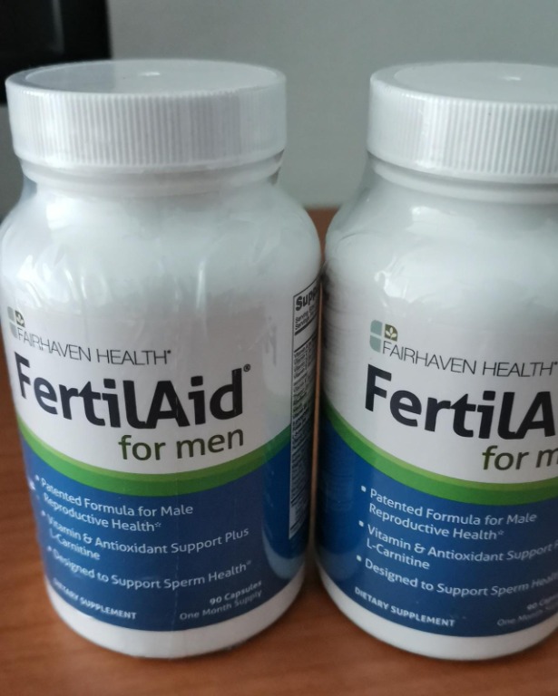 FertilAid for Men, Health & Nutrition, Health Supplements, Vitamins ...
