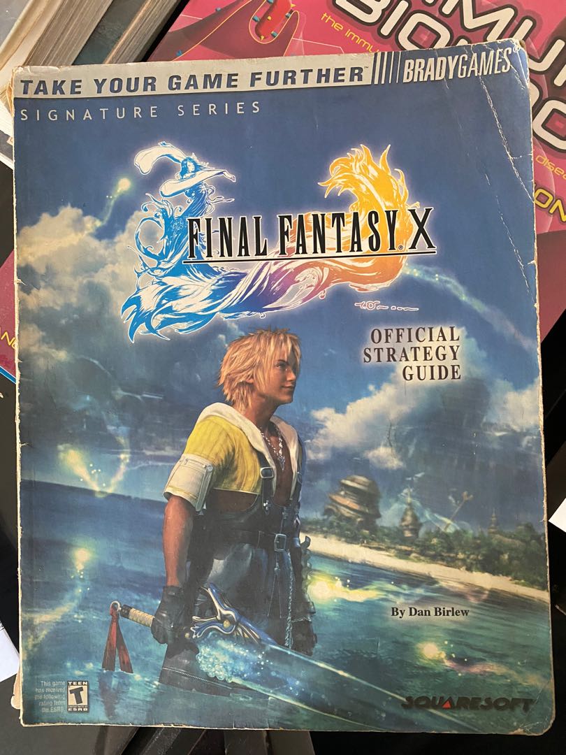 Final Fantasy X official strategy guide, Video Gaming, Gaming ...