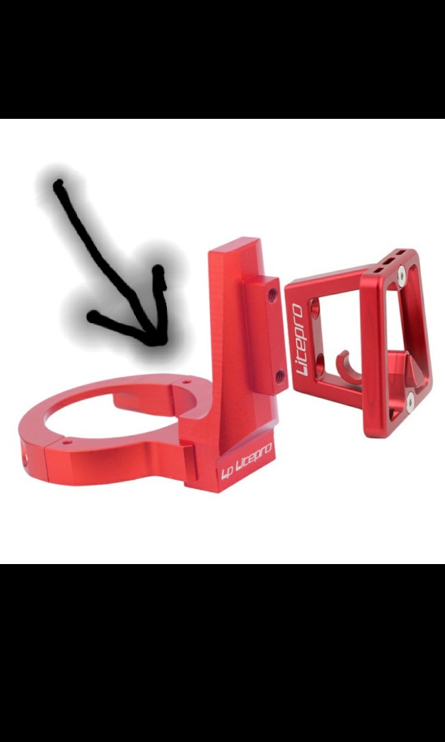 Front block adapter for front block bag, Sports Equipment, Bicycles ...