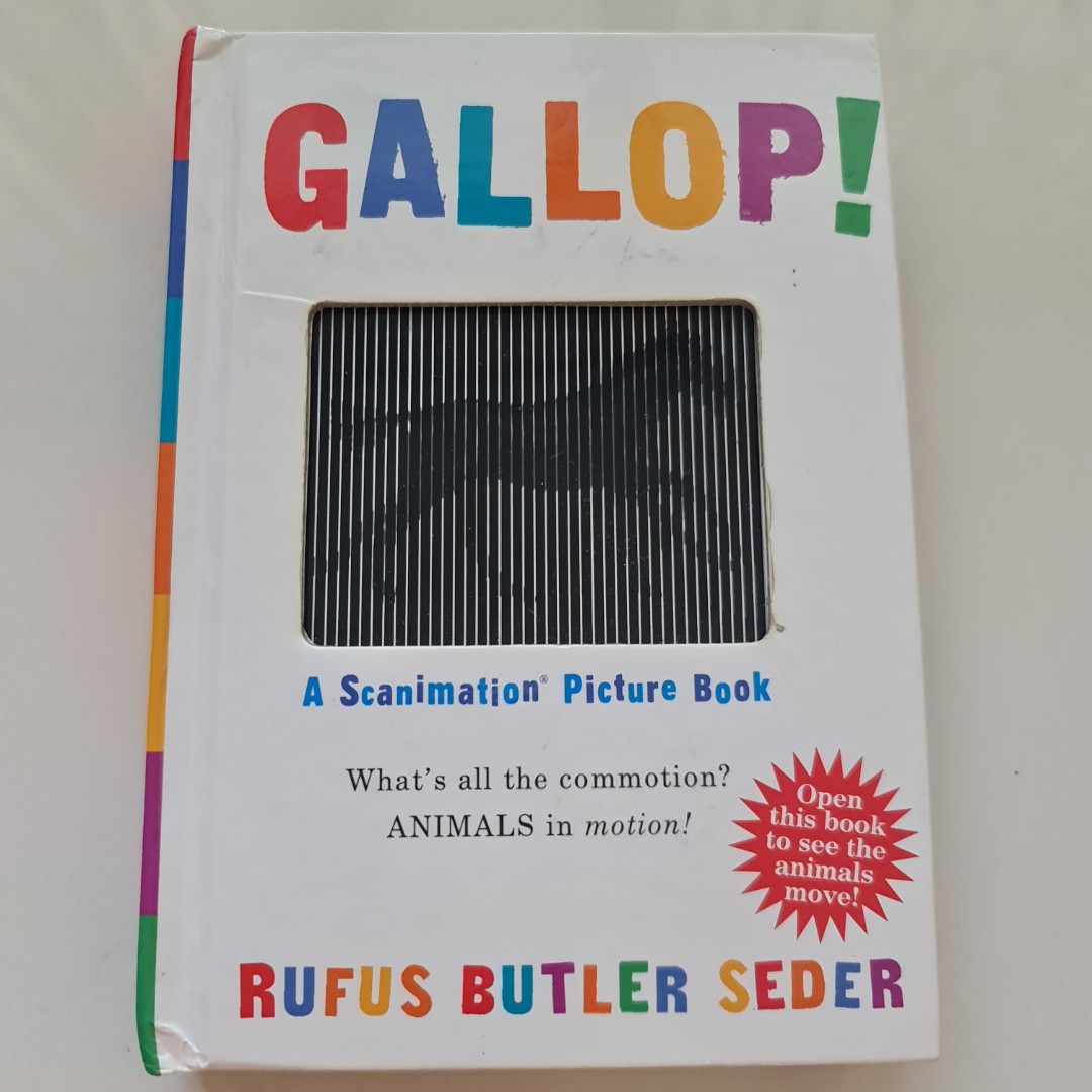 Gallop! Interactive Board Book, Hobbies & Toys, Books & Magazines ...