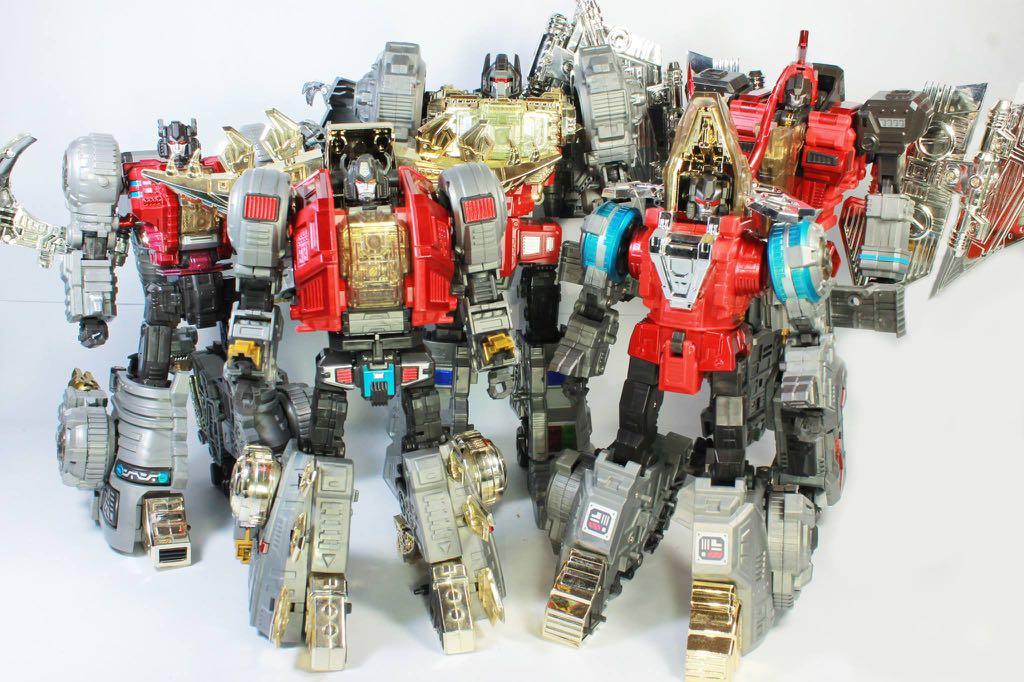 GCreation Shuraking Dinobots complete set of 5 MIB Transformers ...