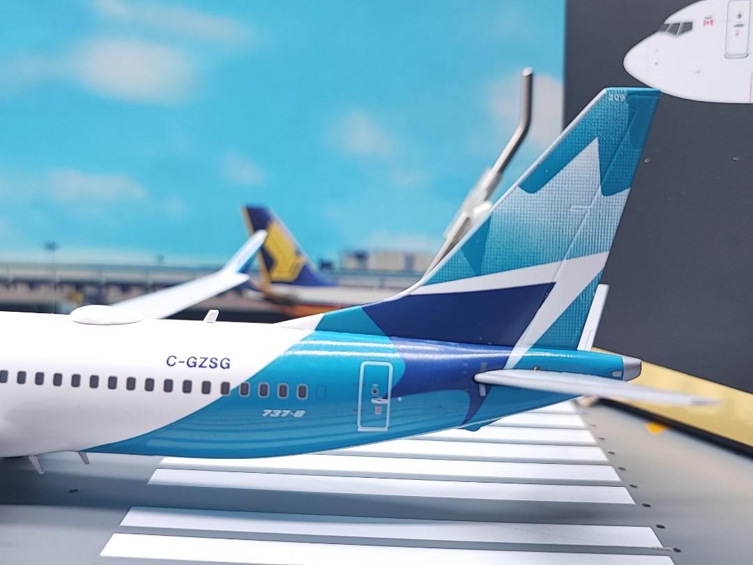 Gemini Jets 1:200 WestJet B737 MAX 8 C-GZSG, Hobbies & Toys, Toys ...