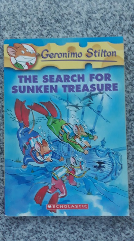 Geronimo Stilton The Search for Sunken Treasure, Hobbies & Toys, Books ...