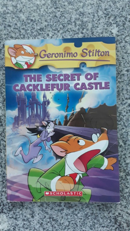 Geronimo Stilton The Secret to Cacklefur Castle, Hobbies & Toys, Books ...