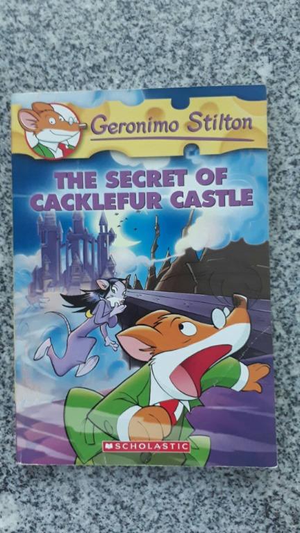 Geronimo Stilton The Secret to Cacklefur Castle, Hobbies & Toys, Books ...