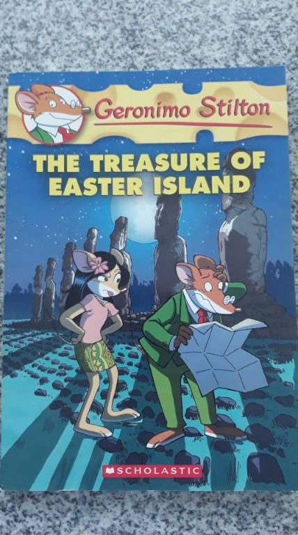 Geronimo Stilton The Treasure of Easter Island, Hobbies & Toys, Books ...