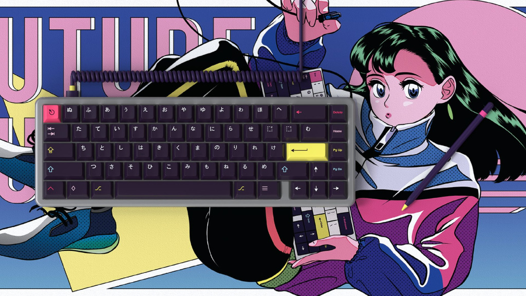 GMK Future Funk Child Kits (Hiragana Alphas & Icon Mods) Sealed ...