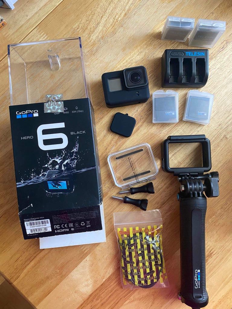 Go Pro Hero 6, Photography, Video Cameras on Carousell