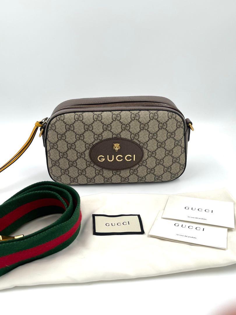 Gucci Supreme camera bag, Luxury, Bags & Wallets on Carousell