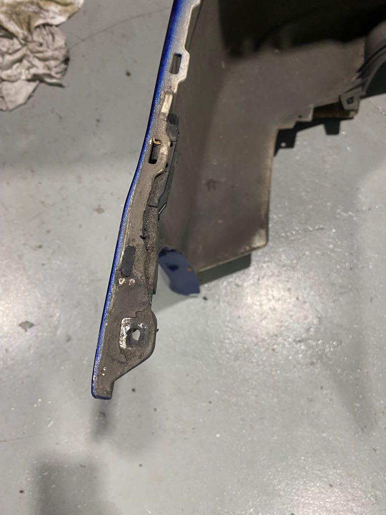 Honda Civic FD Mugen Lip Rear Bumper FD1 FD2 FD3 FD4, Car Accessories, Accessories on Carousell