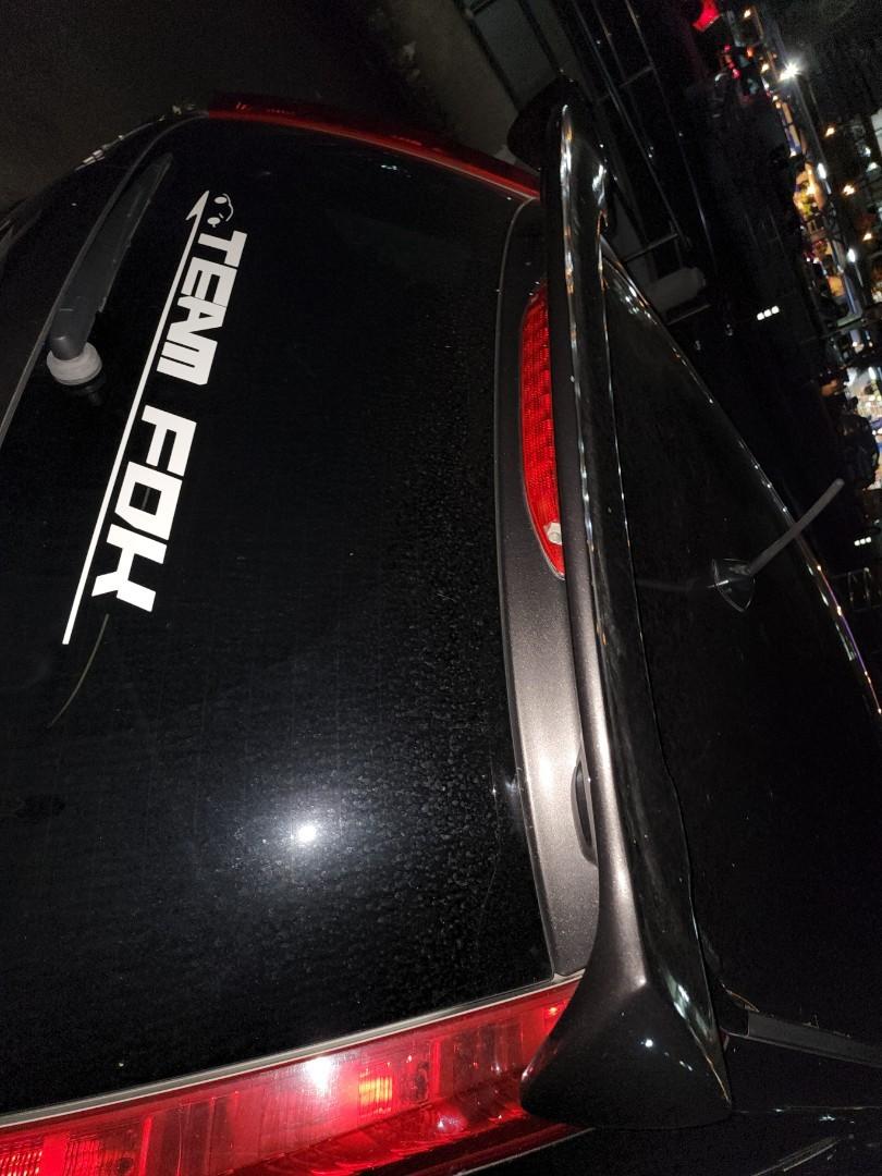 Honda stream spoiler, Car Accessories, Accessories on Carousell