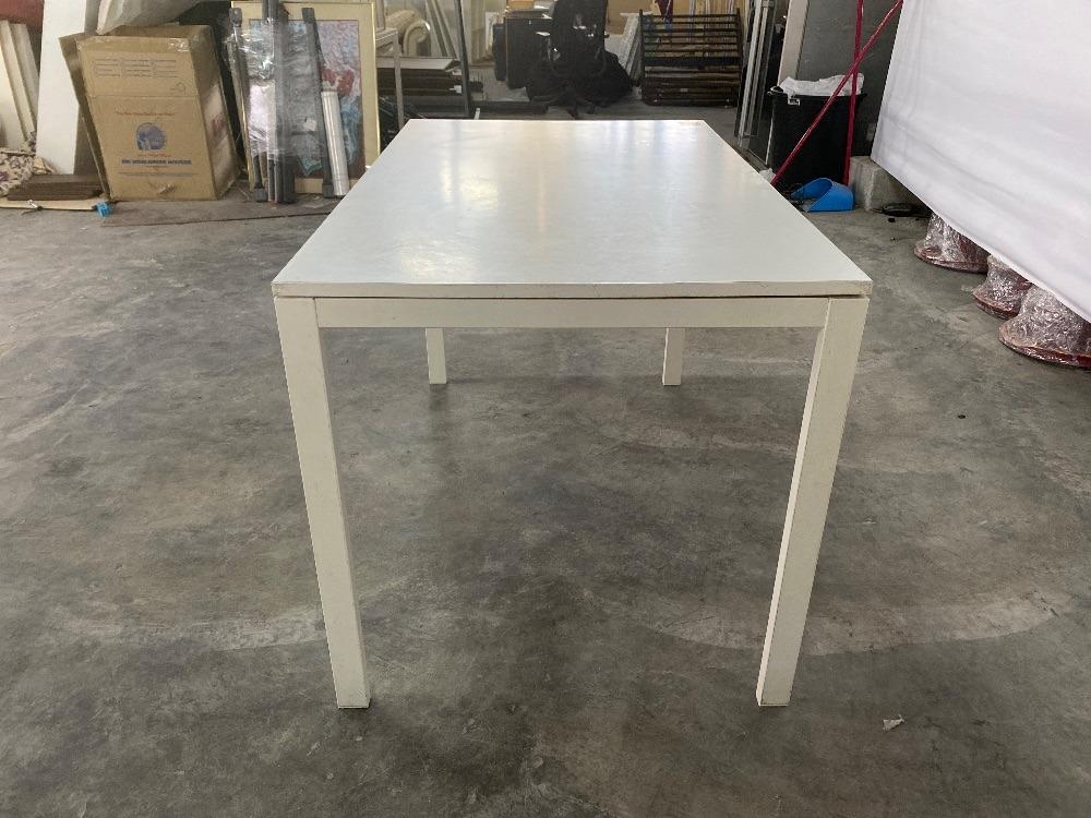 Ikea 6 Seater Dining Table White Colour Meja Makan 6 Tempat Duduk 5523