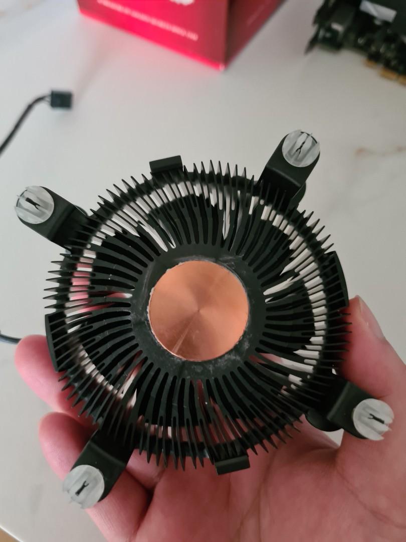 Intel CPU cooler COPPER, Computers & Tech, Parts & Accessories ...