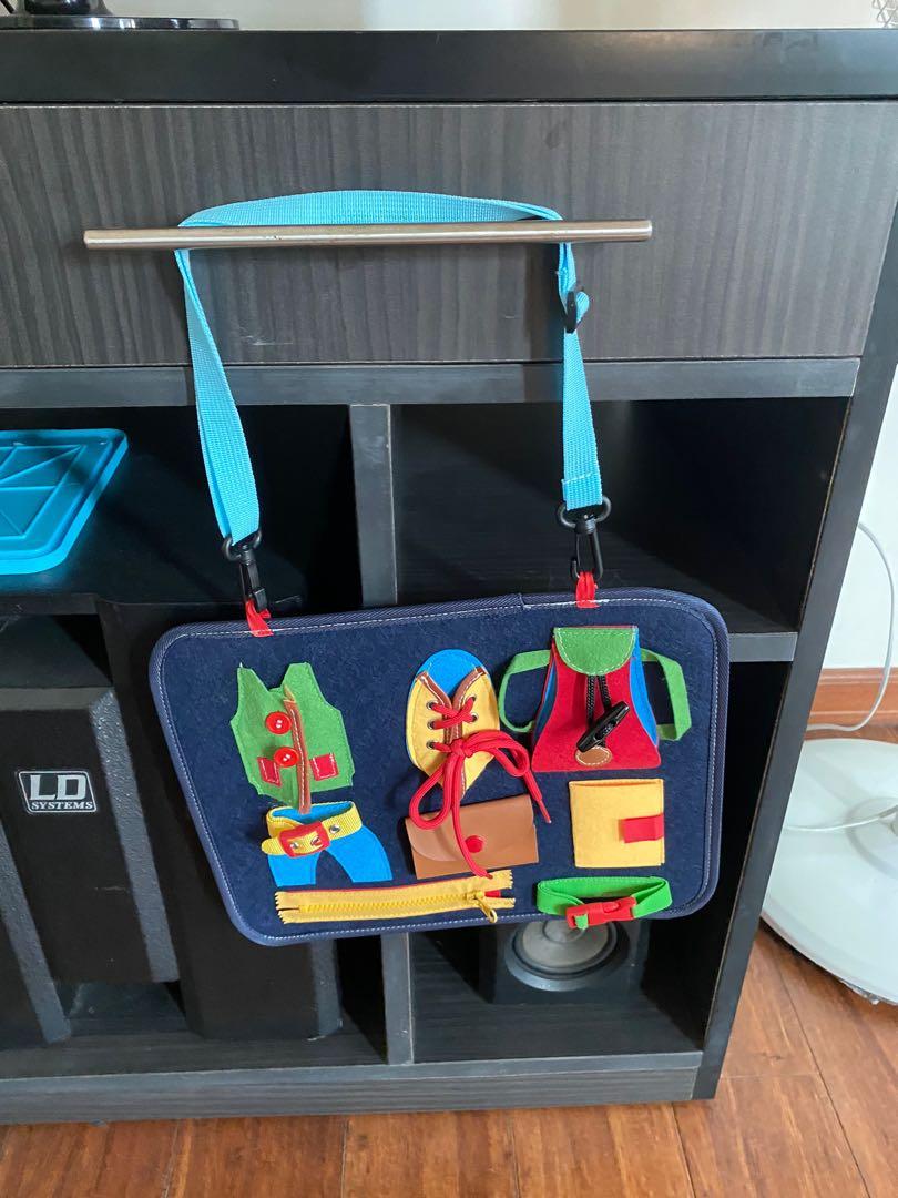 Interactive Busy Board for toddlers, Babies & Kids, Infant Playtime on ...
