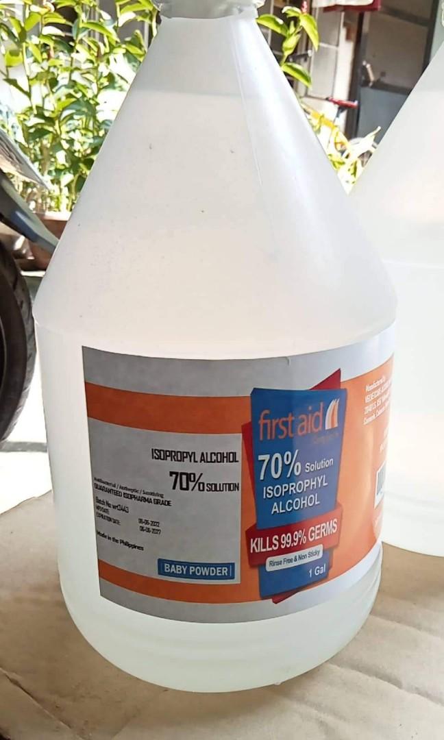 Isopropyl Alcohol (First Aid brand), Health & Nutrition, Medical ...