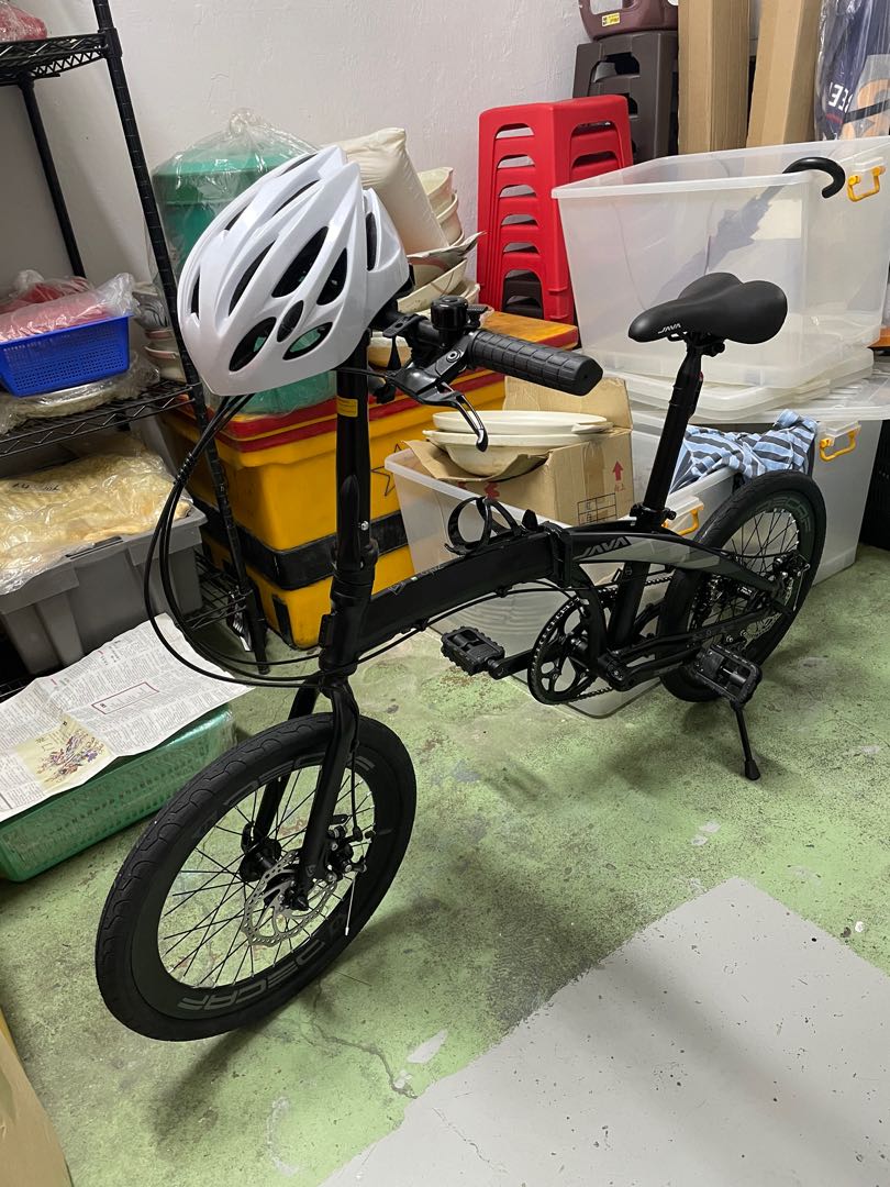 Java folding bike 9speed, Sports Equipment, Bicycles & Parts, Bicycles ...