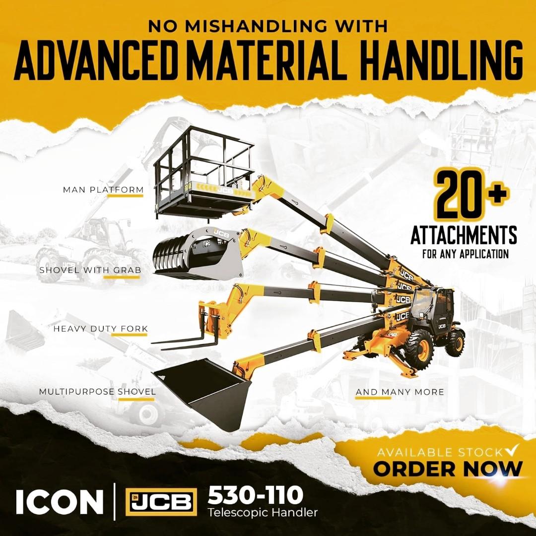 JCB TELEHANDLER, Commercial & Industrial, Construction Tools ...