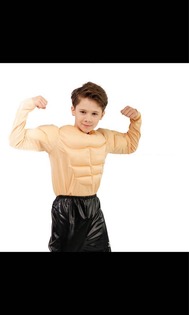 Kids muscle suit costume (brand new unused), Babies & Kids, Babies ...