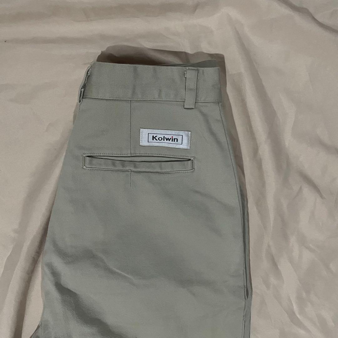 Kolwin Straight leg nude beige high waisted trousers jeans, Women's Fashion, Bottoms, Jeans on ...