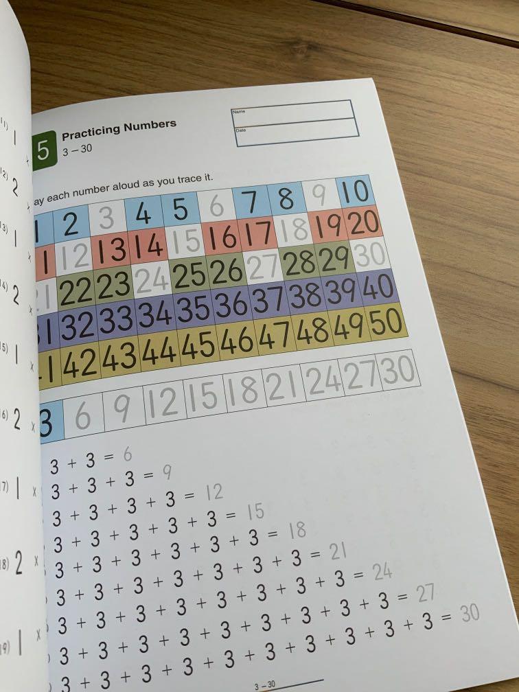 Kumon Simple Multiplication (Ages 6-8), Hobbies & Toys, Books ...