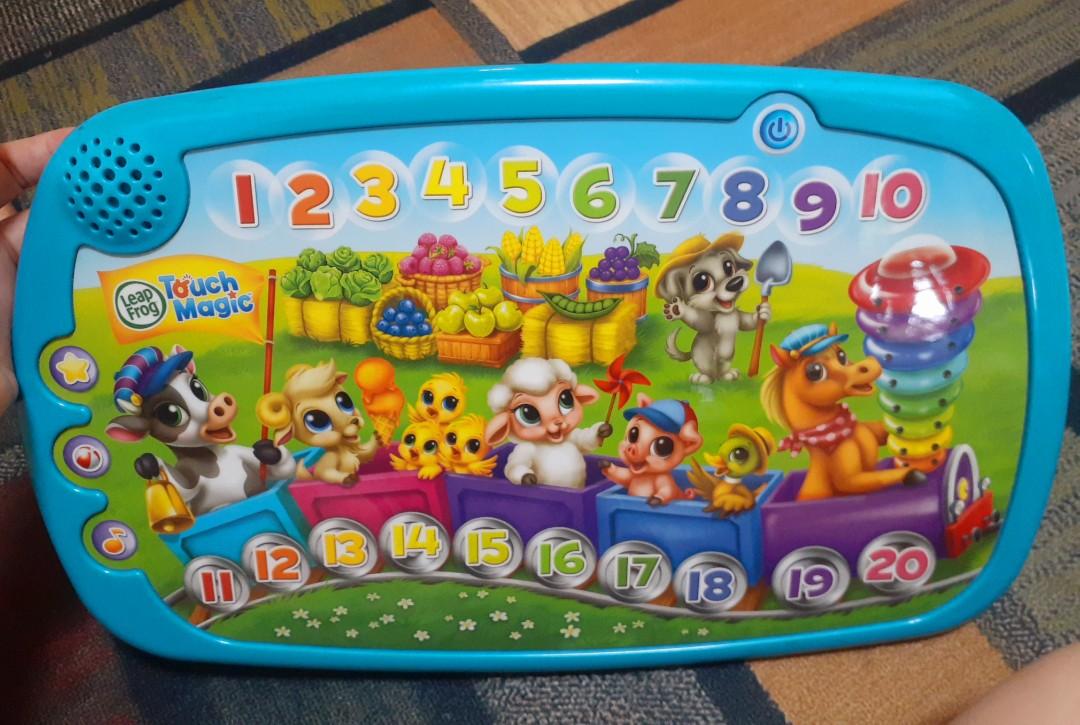 Leapfrog Magic Touch Counting Train, Babies & Kids, Infant Playtime on ...