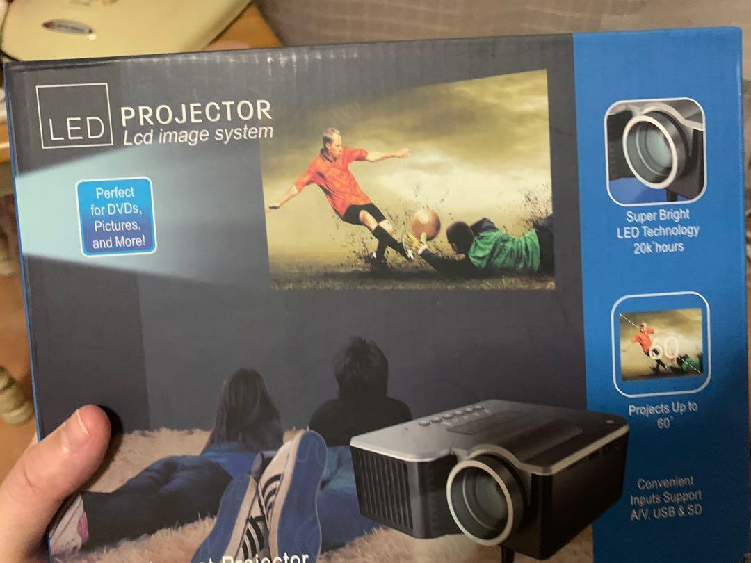 LED Projector, TV & Home Appliances, TV & Entertainment, Projectors on ...