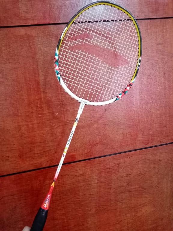 LI NING BADMINTON RACKET, Sports Equipment, Sports & Games, Racket and ...