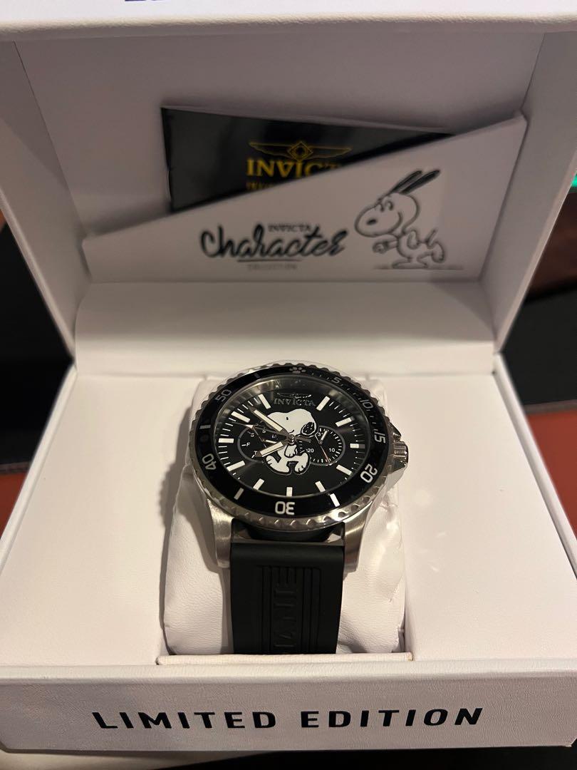 Limited Edition Snoopy Invicta Watch, Luxury, Watches on Carousell