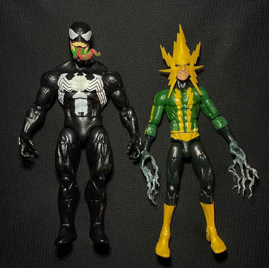 Marvel Legends Venom & Electro, Hobbies & Toys, Toys & Games on Carousell
