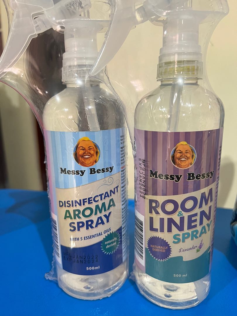 Messy Bessy Aroma Spray and Room linen spray, Furniture & Home Living ...