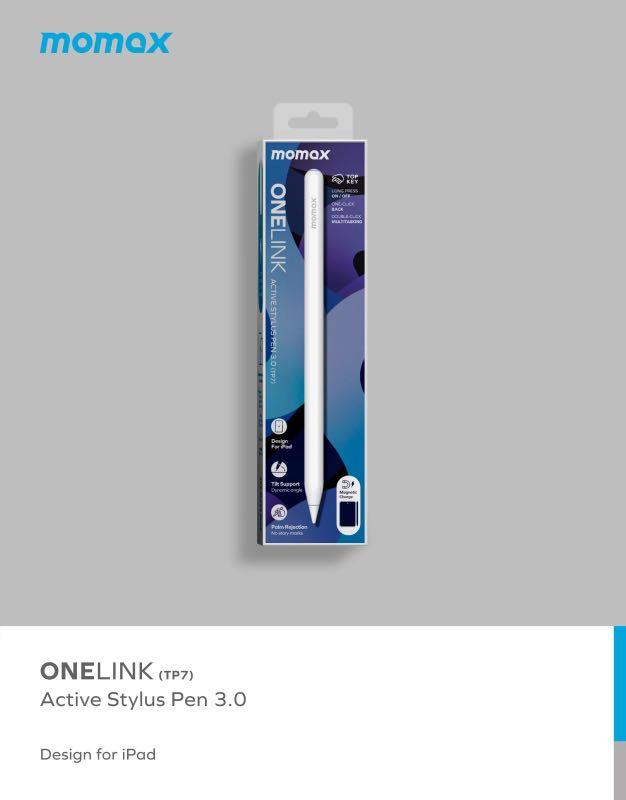 ‼️全新‼️MOMAX OneLink 主動式電容觸控筆3.0 TP7 Stylus Pen, 手提電話, 電話及其他裝置配件, 其他電子周邊配件及產品 - Carousell