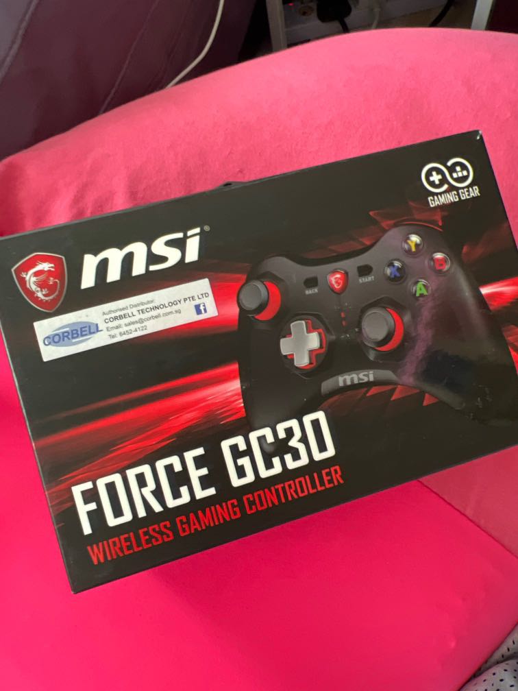 MSI Controller, Video Gaming, Gaming Accessories, Controllers on Carousell