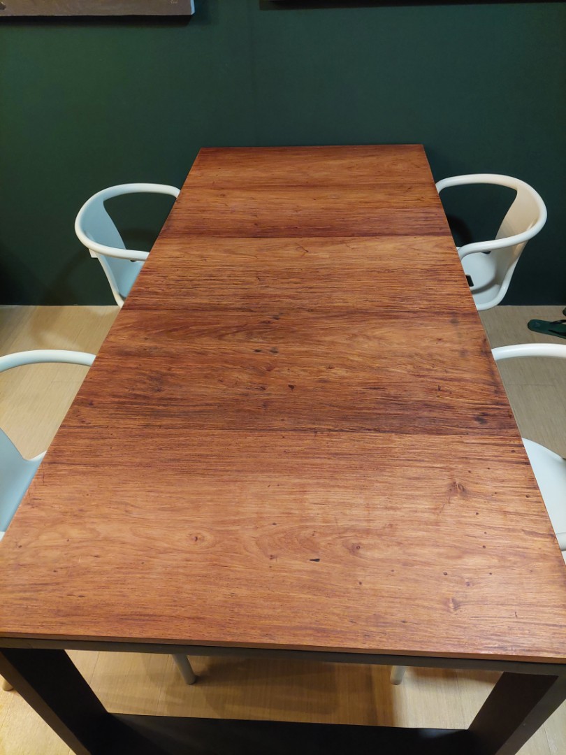 Narra Dining Table, Furniture & Home Living, Furniture, Tables & Sets ...