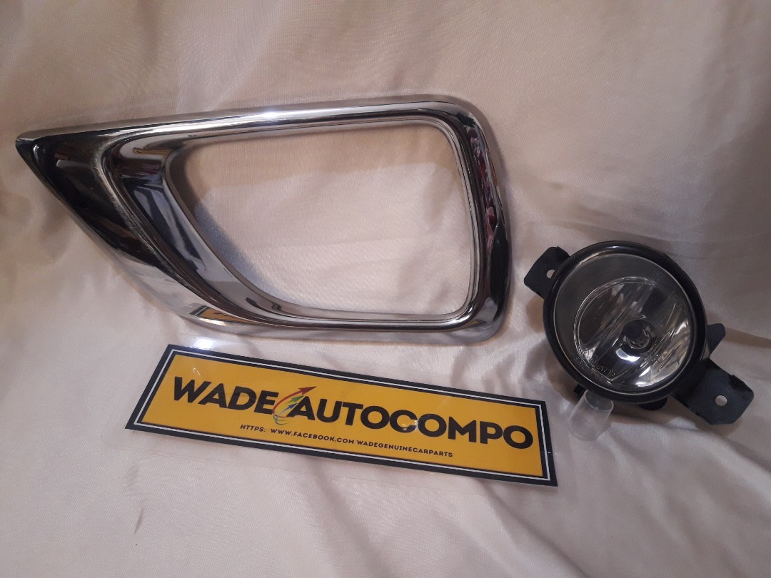 Nissan Calibre 2018 fog light and chrome, Car Parts & Accessories, Body ...