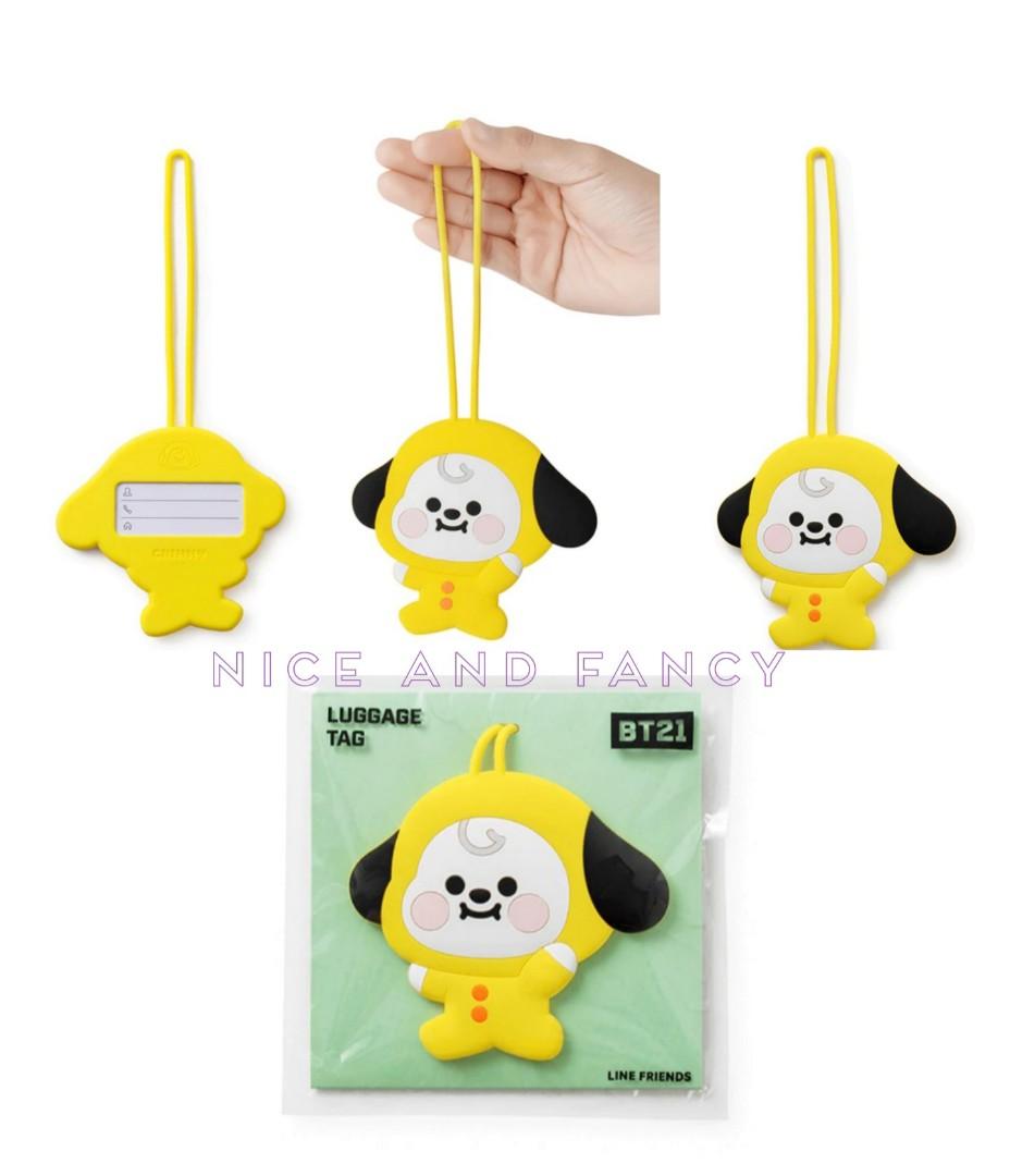 Official Bt21 Silicone Name Tag, Hobbies & Toys, Travel, Travel ...