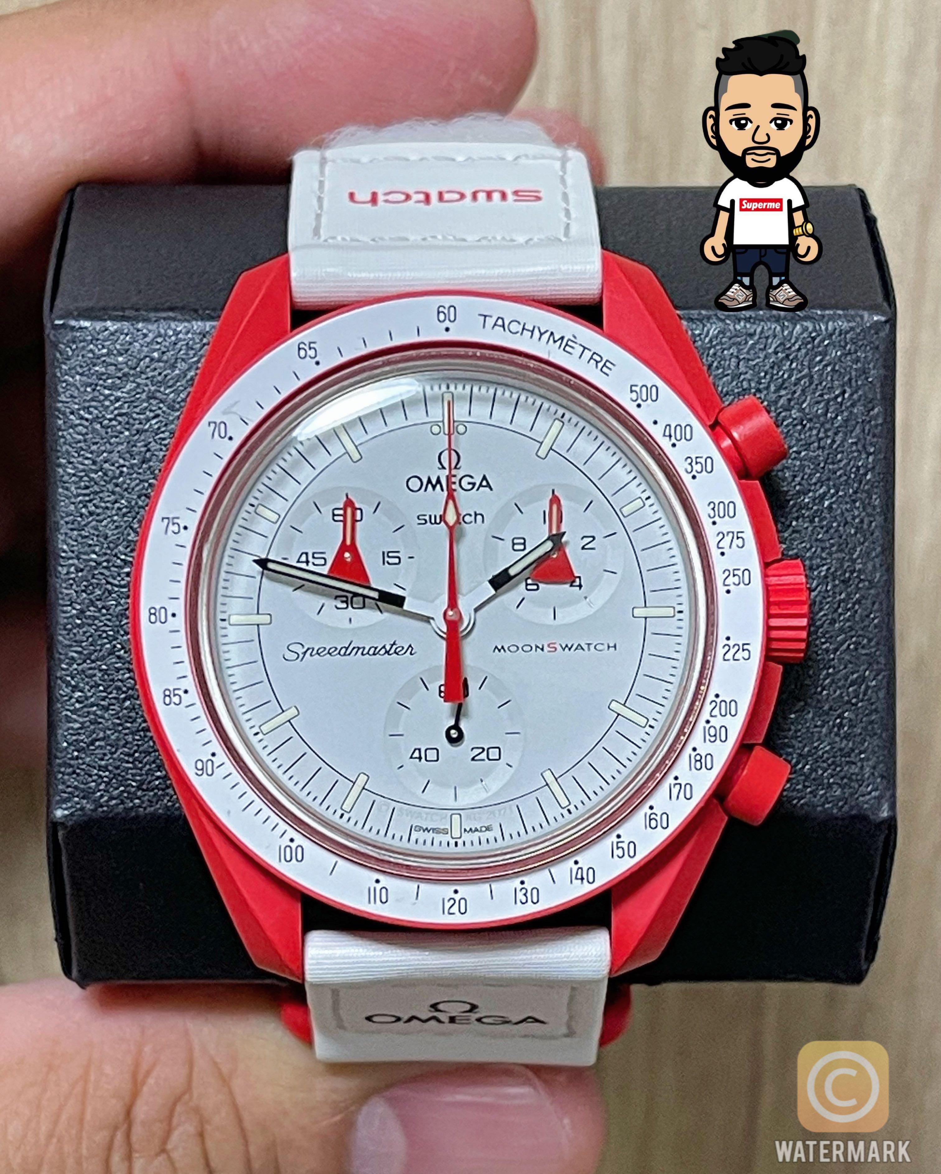 Omega x Swatch Moonswatch, Men's Fashion, Watches & Accessories ...