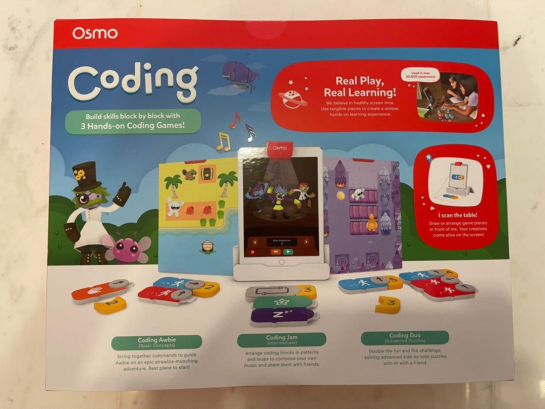 Osmo Coding Starter Kit for iPad - 3 Educational Learning Games - Ages 5-10+ - Learn to Code ...