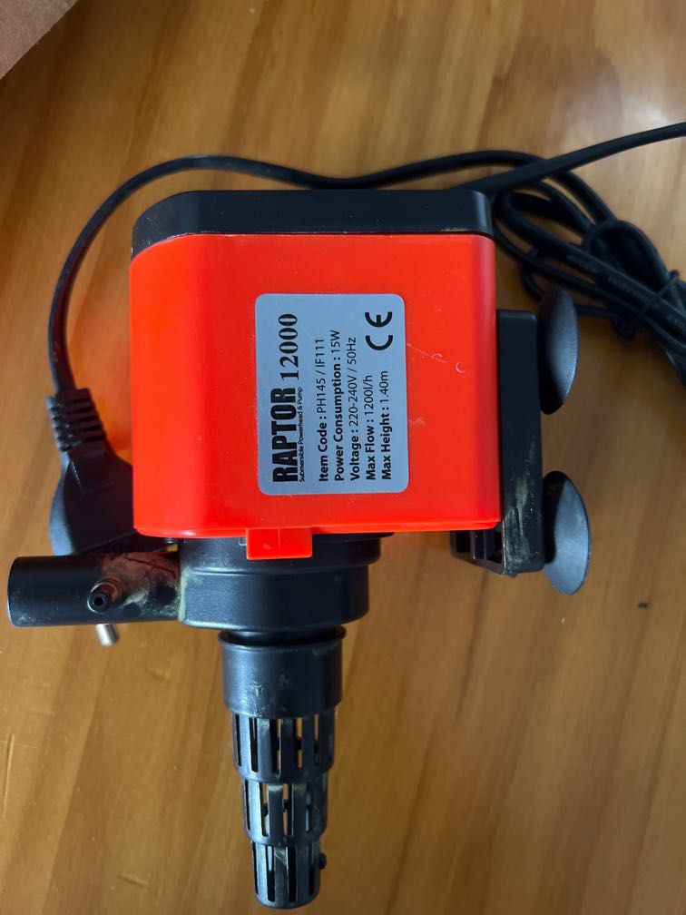 Raptor pump 12000, Pet Supplies, Homes & Other Pet Accessories on Carousell