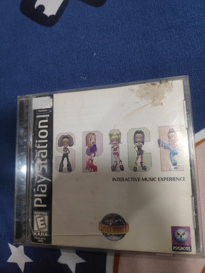 RARE Spice World Spice Girls PS1 NTSC U/C Game, Video Gaming, Video ...