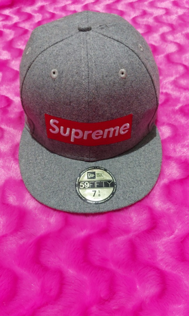 Rare Supreme X New Era, Luxury, Accessories on Carousell