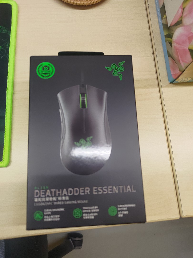 Razer DeathAdder Essentials, Computers & Tech, Parts & Accessories ...
