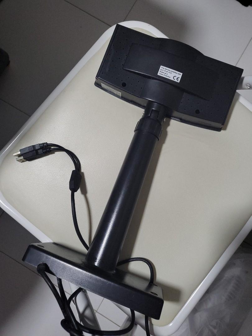 RETAIL CASHIER PANEL DISPLAY with ADJUSTABLE HEIGHT, Computers & Tech ...