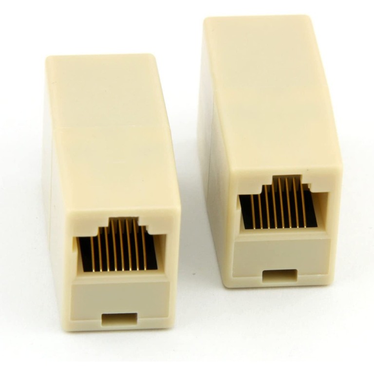 RJ45 Extender Adapter Coupler, Computers & Tech, Parts & Accessories ...