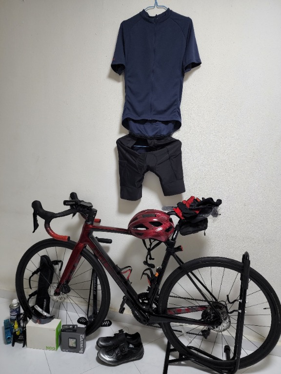 Road Bike 2021 Polygon Strattos S7D, Sports Equipment, Bicycles & Parts ...