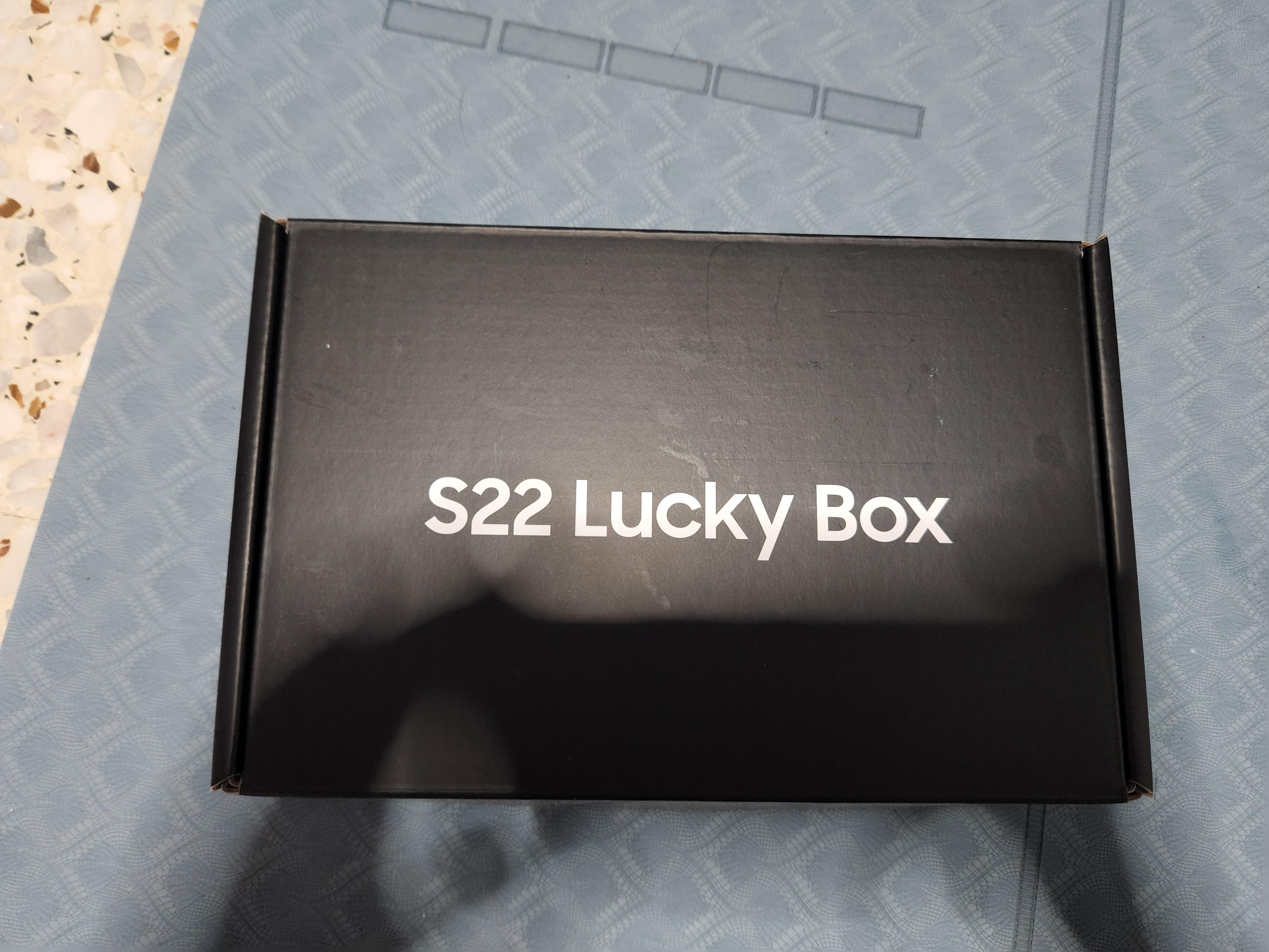 Samsung s22 lucky box, Mobile Phones & Gadgets, Mobile & Gadget ...