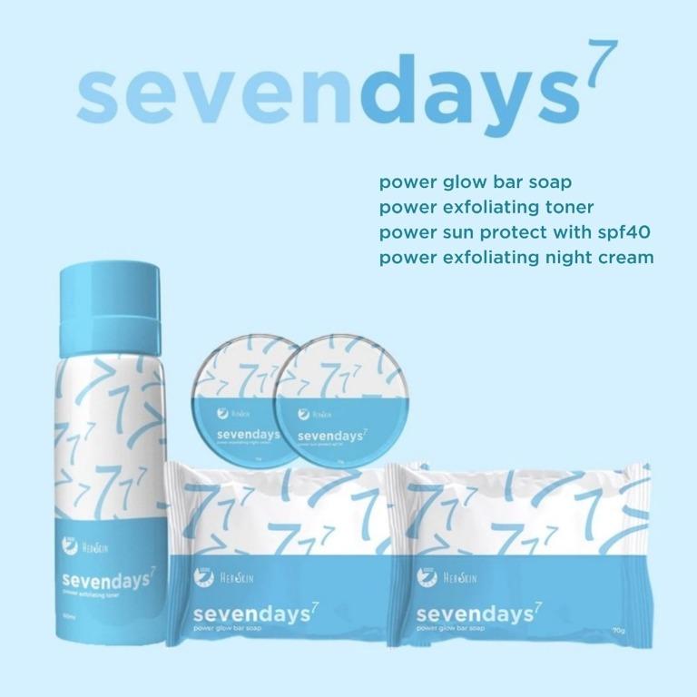 Sevenday Exfoliating Set by Her Skin, Beauty & Personal Care, Face ...