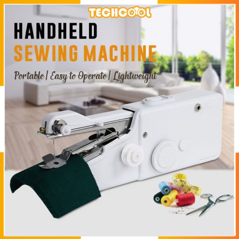 [SG Ready Stock] Portable Handheld Sewing Machine Mini Portable Tailor ...