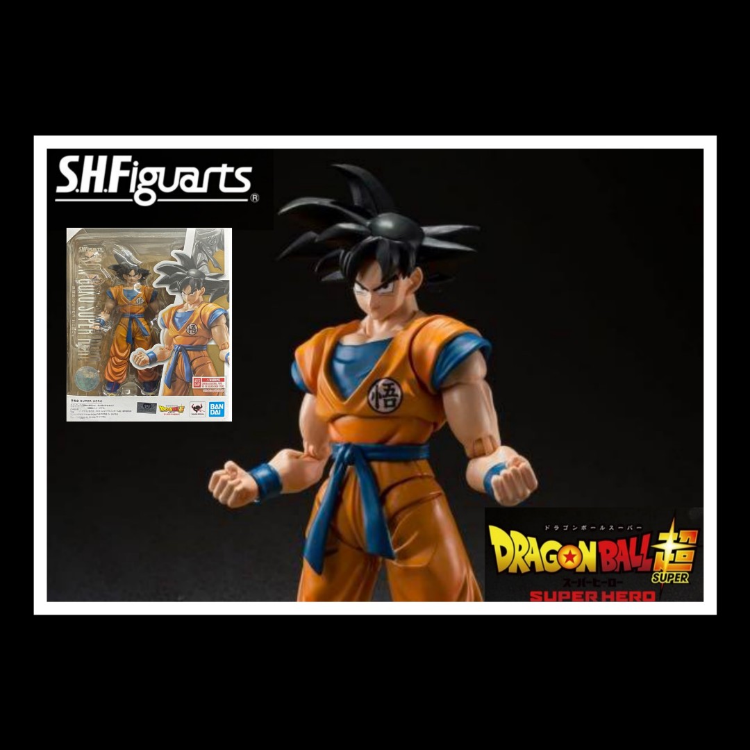 SHF S.H.FIGUARTS DRAGON BALL SUPER SON GOKU-SUPER HERO MOVIE-, Hobbies ...