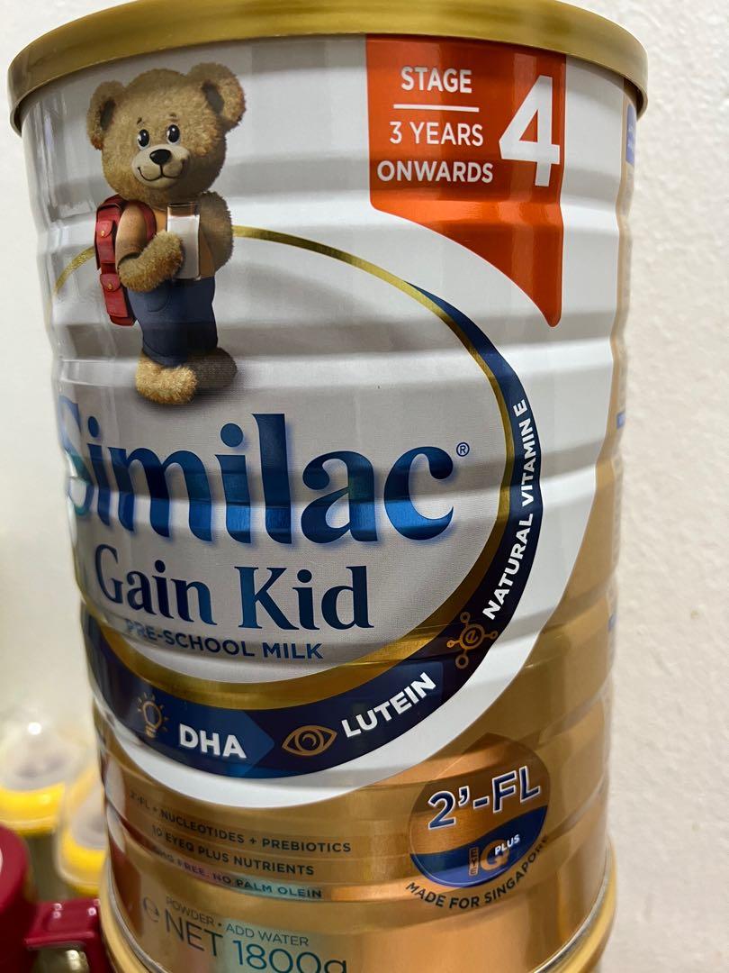 Similac Gain Kid Milk Powder, Babies & Kids, Nursing & Feeding, Weaning ...